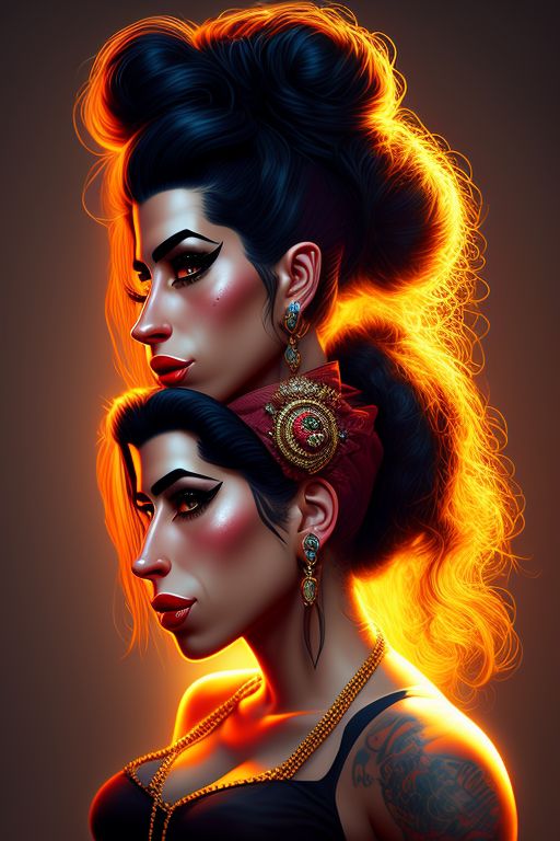 short-salmon749: Amy Winehouse as a Simpsons character