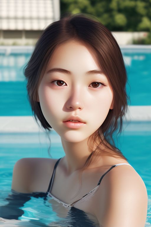 Zesty Fly126 A Very Beautiful 20 Year Old Japanese Girl By The Pool