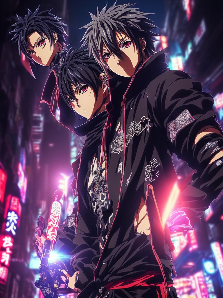 Kimoi: Ninja Anime Character For Streetwear Brand For Young Fashion ...