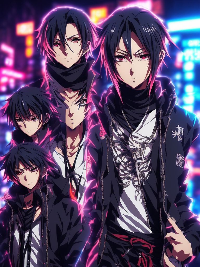 Kimoi: Ninja Anime Character For Streetwear Brand For Young Fashion ...