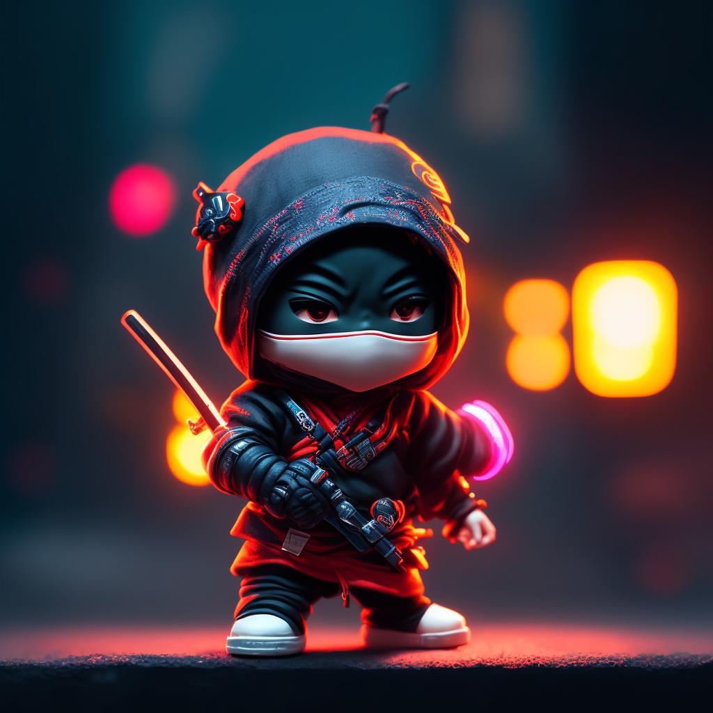 Mini Ninja Character