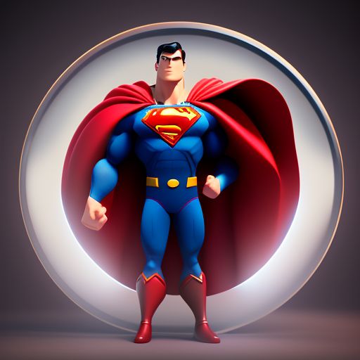 Superman Standing Pose
