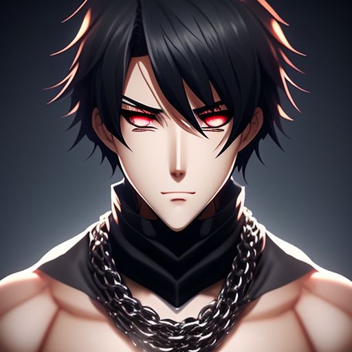 Anime Boy Eyes Happy