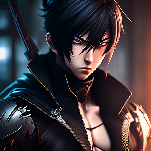 Anime Male Assassin