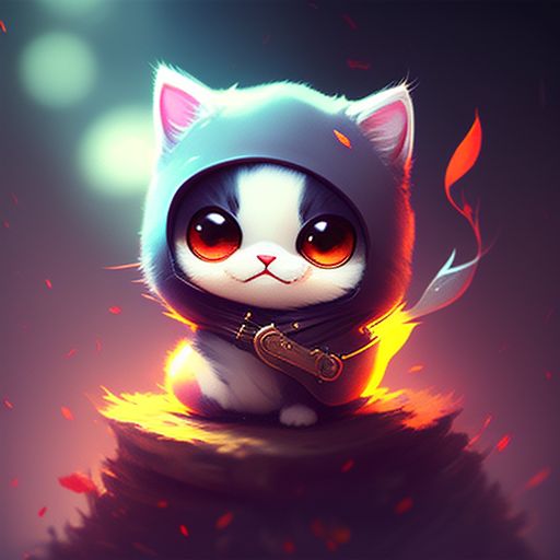 Anime Ninja Cats