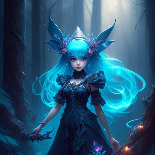 Anime Water Elemental