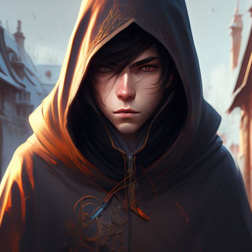 Hooded Character Concept Art