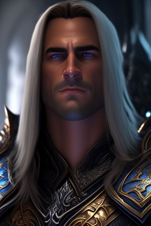 Arthas Menethil Face