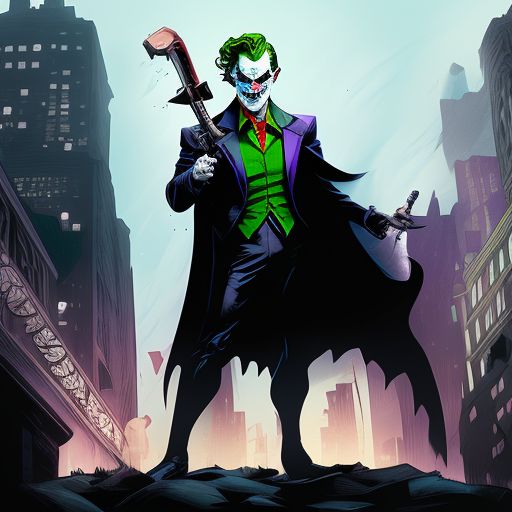 The Joker Standing