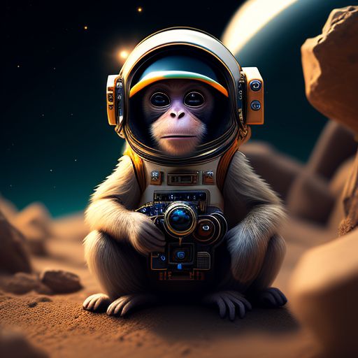 Monkey In Space Suit
