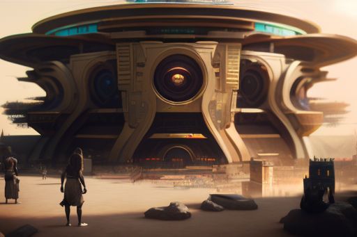 teeming-ibis510: aerial view of circular building