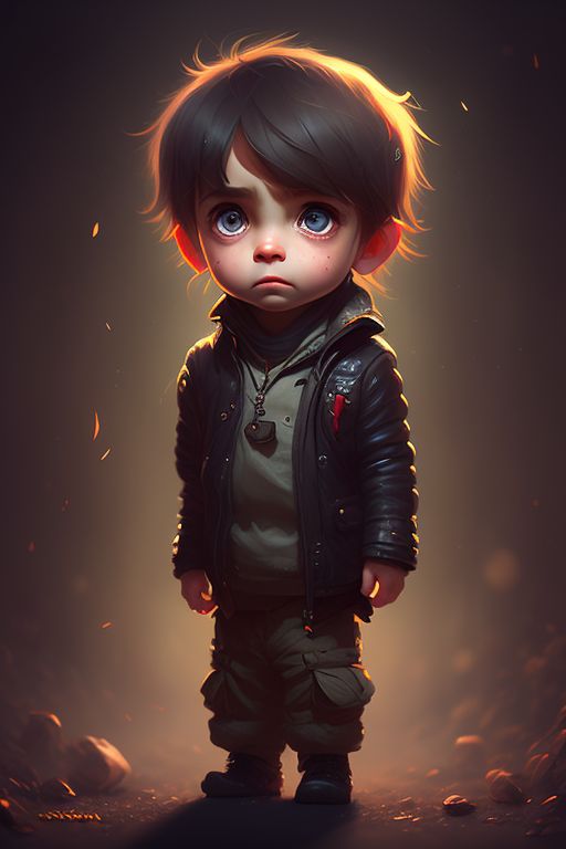 Chibi Sad Boy
