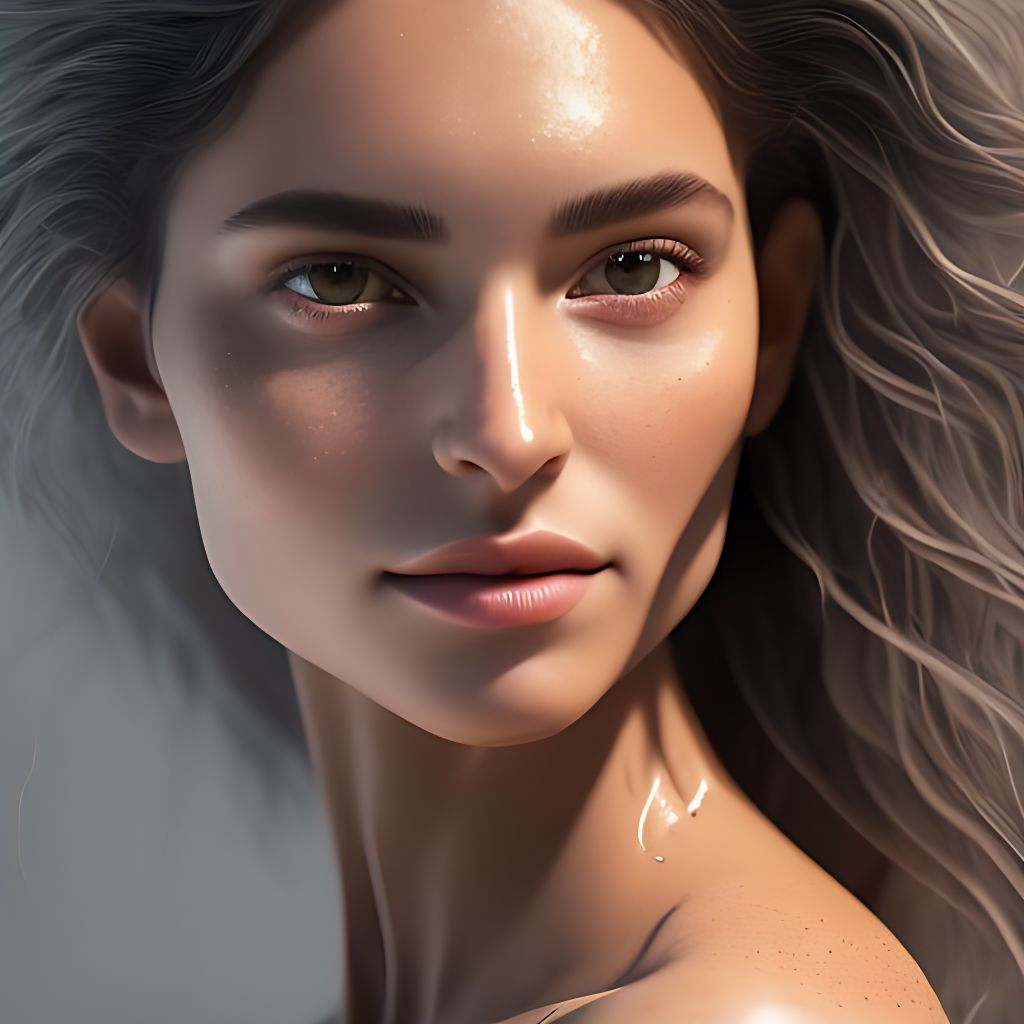 Female Face Skin Texture