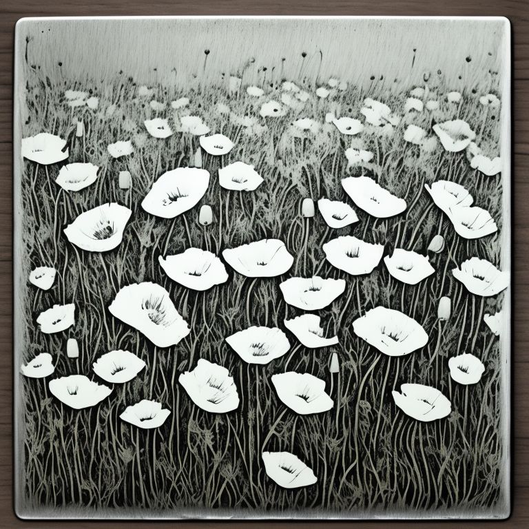 musty-hawk807: painting white poppy field