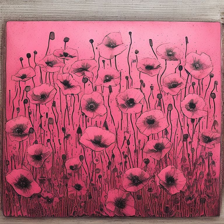 musty-hawk807: painting pink poppy field