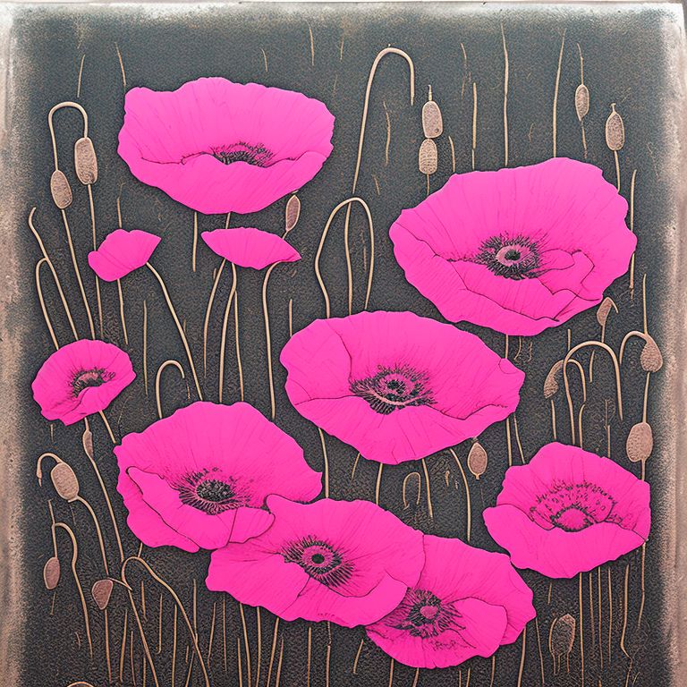 musty-hawk807: painting pink poppy field