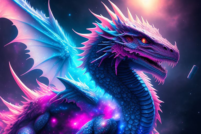 Pink Dragons Wallpaper