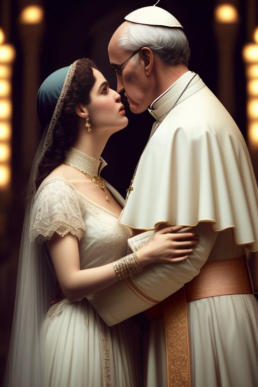 quick-quelea403: pope francis xiii kissing a girl in the lips
