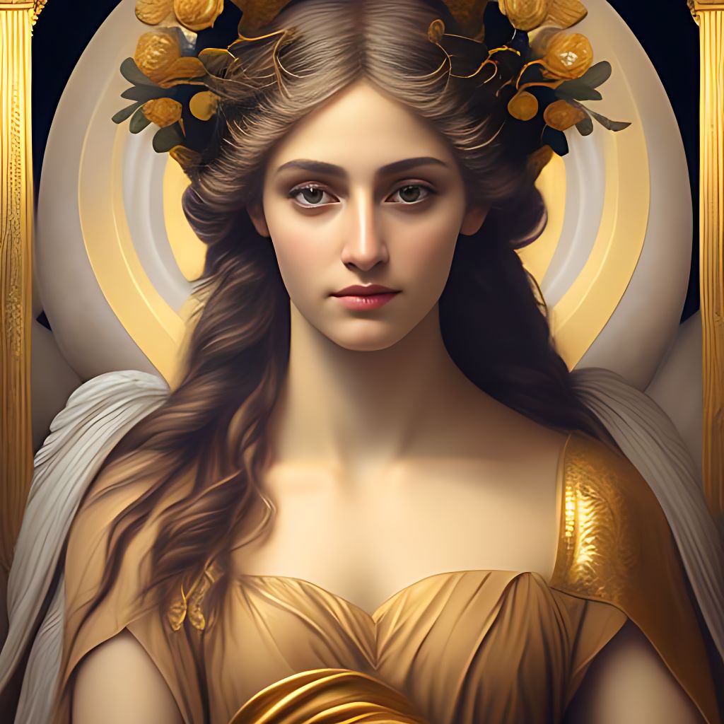 royal-walrus908: beautiful greek young woman, painted by raphael ...