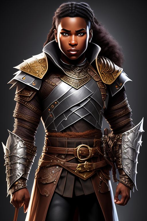 Fantasy Black Paladin