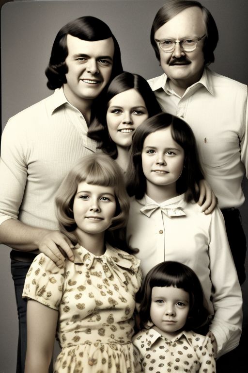 1970s Family Pictures