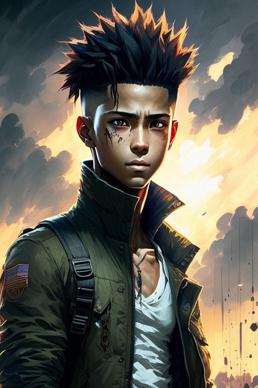 iRRATiONAL: Gon Freecs from the hunter x hunter, as a realistic person.