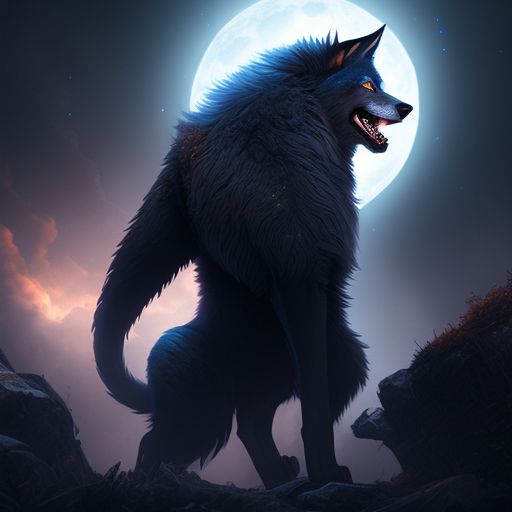 Full Moon Werewolf Transformation