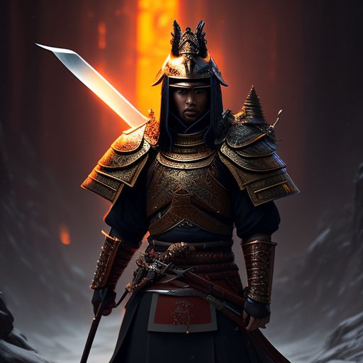 Samurai Battle Concept Art