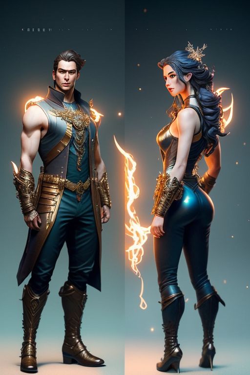 even-jaguar76: Dynamic, highly detailed, character sheets, artstation ...