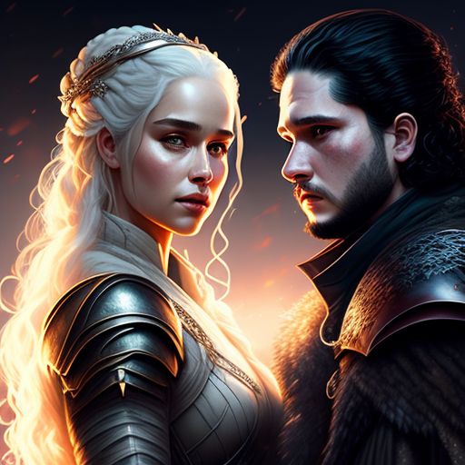 Daenerys Targaryen And Jon Snow Meet