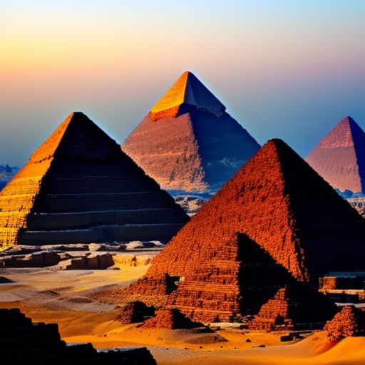 Three Pyramids