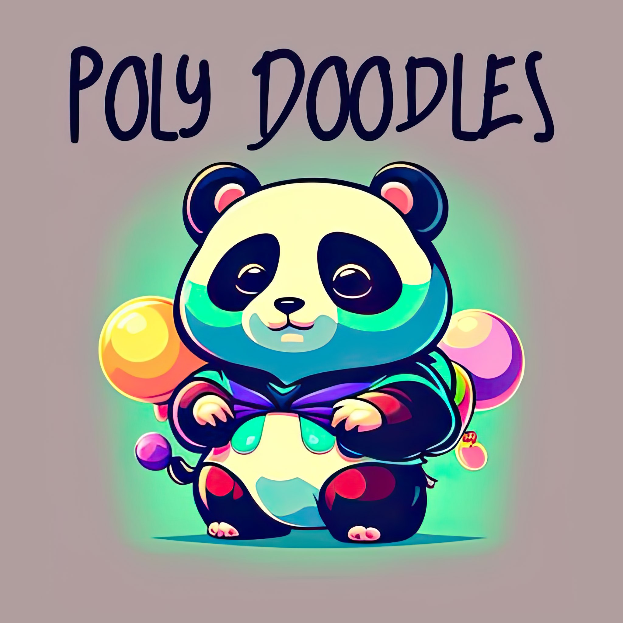Poly Doodles | PromptHunt Template