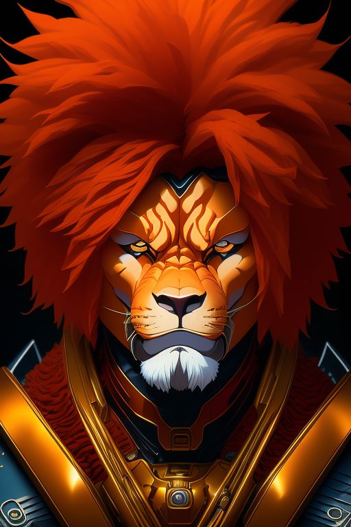 Humanoid Lion Anime