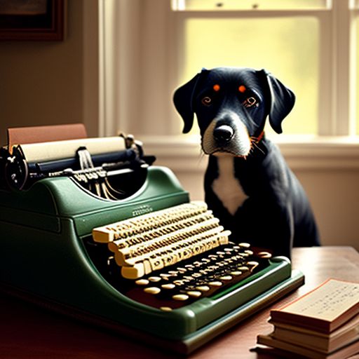 Dog Typewriter