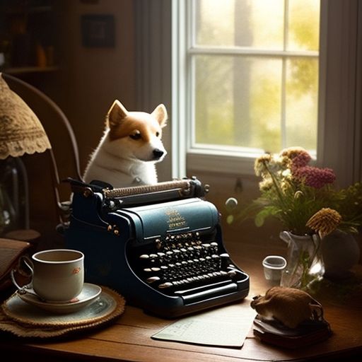 Dog Typewriter