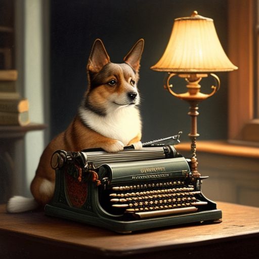 Dog Typewriter