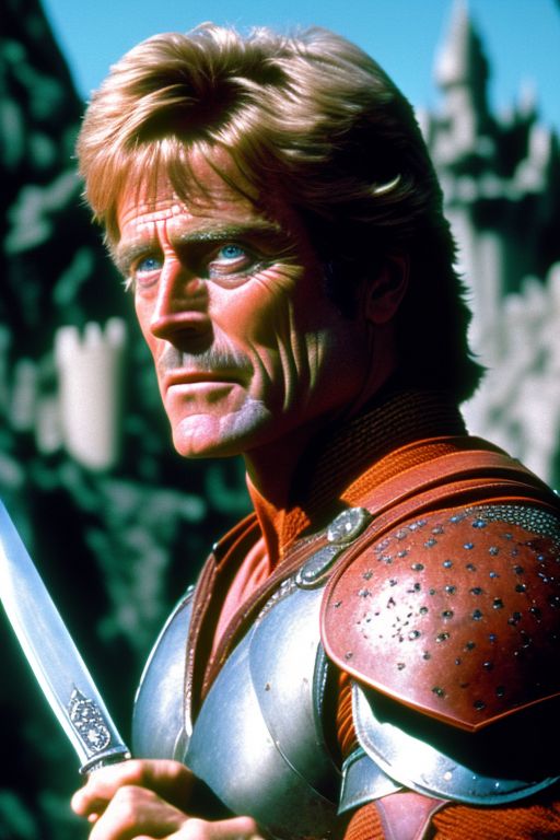 PolyCrumbs: Gritty realistic portrait of Robert Redford as He-Man ...