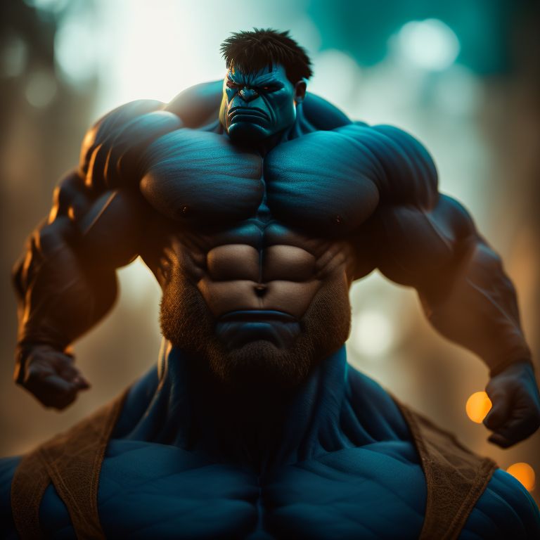 Blue Hulk Wallpaper