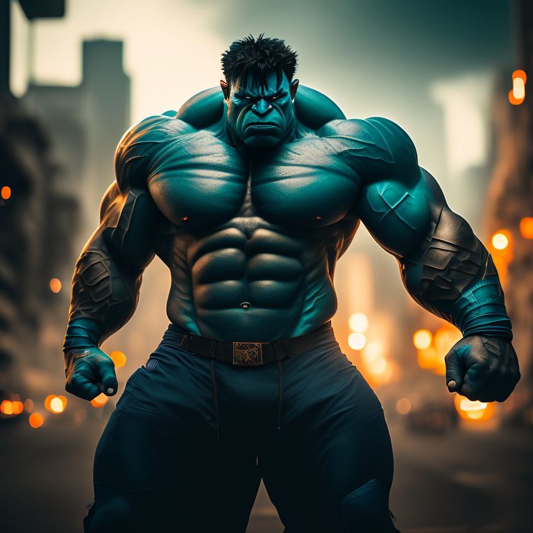 Blue Hulk Wallpaper