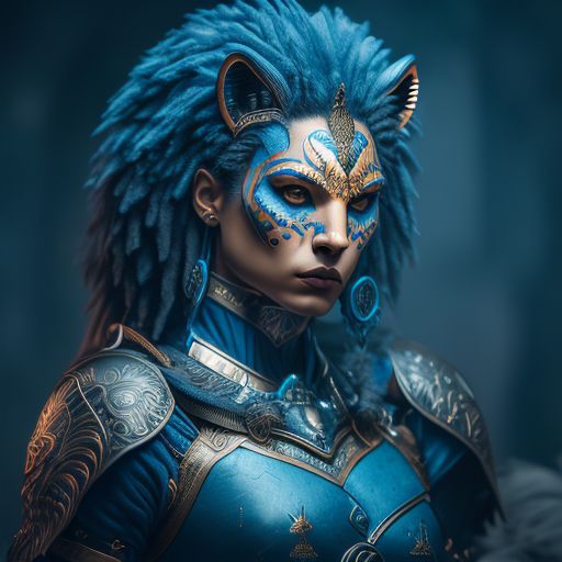 Female Were Lion Warrior