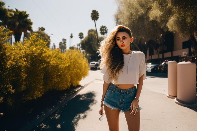 myndovermatter: full body portrait ,miley cyrus ,25 years old ,long ...