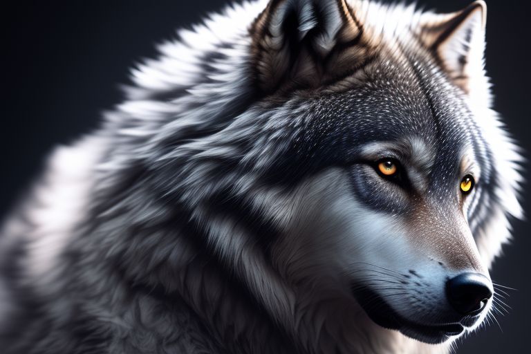 Cool Wolf Markings