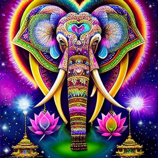 Trippy Elephant Tumblr Backgrounds