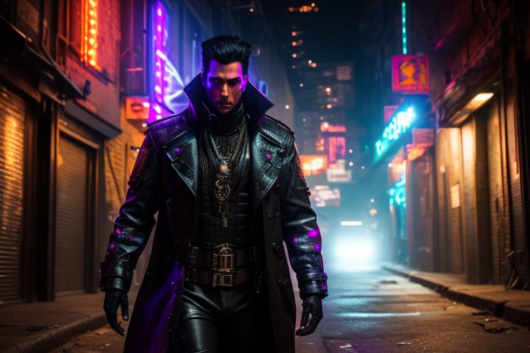 Cyberpunk Trench Coat