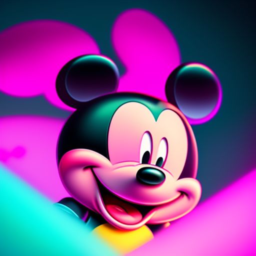 Mickey Head Pink