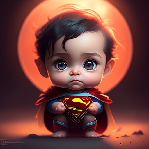Superman Cute Kid