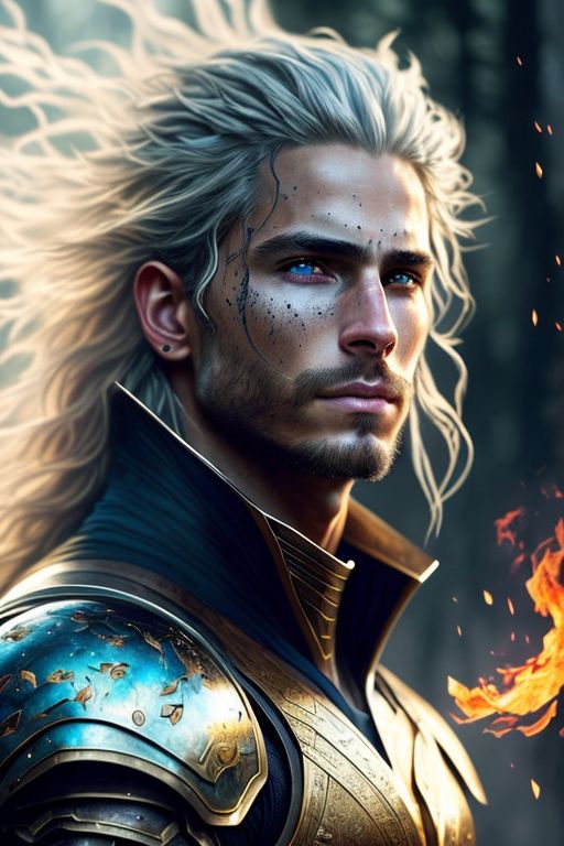 RADiCAL: Quadra-elemental male fairy; fire, water, wind and earth with ...