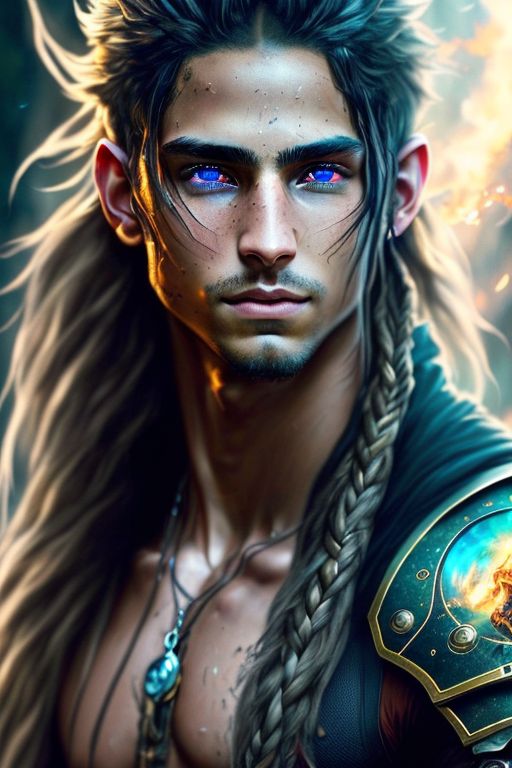 RADiCAL: A skinny teen quadra-elemental male fairy; fire, water, wind ...