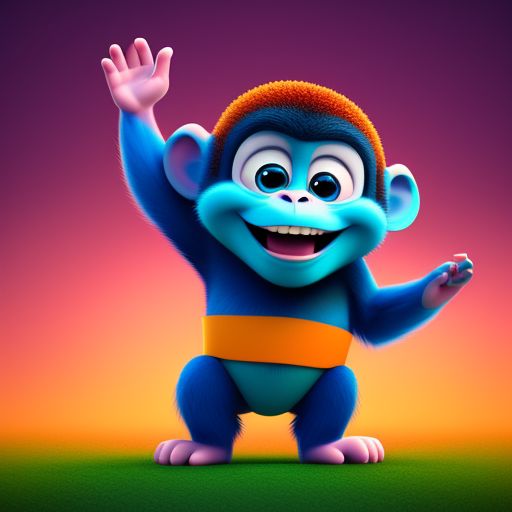 Smiley Face Waving Goodbye Clipart