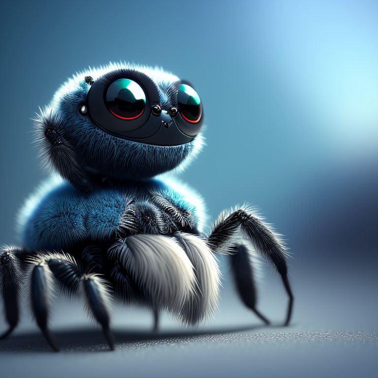 close-hyena795: Adorable baby pastel blue spider tarantula, many cute ...